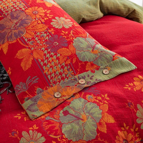 Ownkoti Pure Cotton Floral Button Bedding Sets (4PCS) – ownkoti