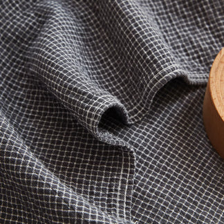 Solid Grid Print Cotton Reversible Quilt – ownkoti